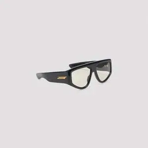 Bottega Veneta Acetate Mask Sunglasses - Black