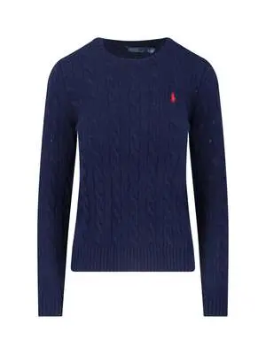 Polo Ralph Lauren Wool & Cashmere Crewneck Sweater - Blue