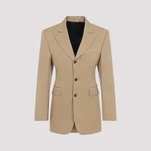 Celine Classic Wool Blazer - Brown