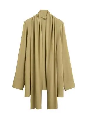 TOTEME TOTEME Viscose Shirt With Neck Scarf Detail Beige