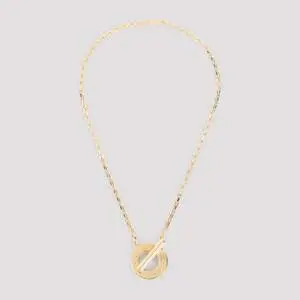 Celine 100% Brass Necklace - Metallic
