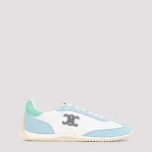 Celine Low Top Racer Sneaker Triomphe - White