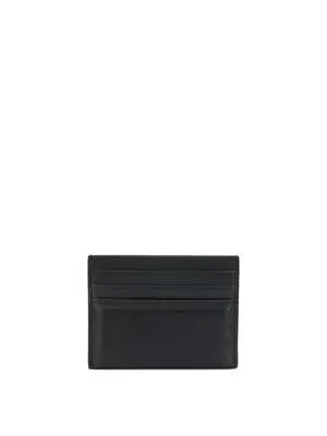 Givenchy Mini Card Holder With 6 Card Slots And Front Logo - Black