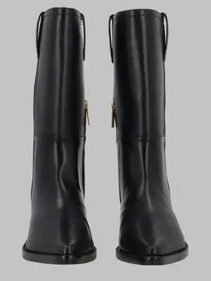 Michael Kors Leather Mid-calf Boots