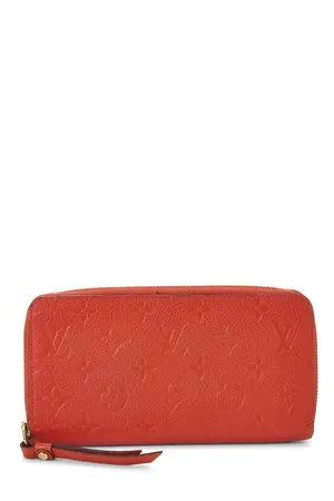 LOUIS VUITTON Monogram Empreinte Zippy Wallet