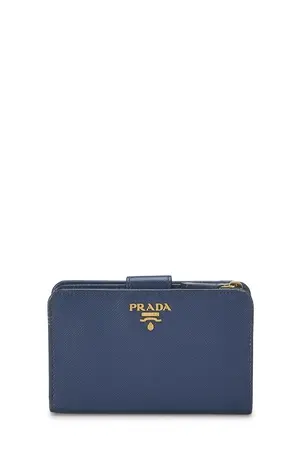 Prada Saffiano Compact Wallet
