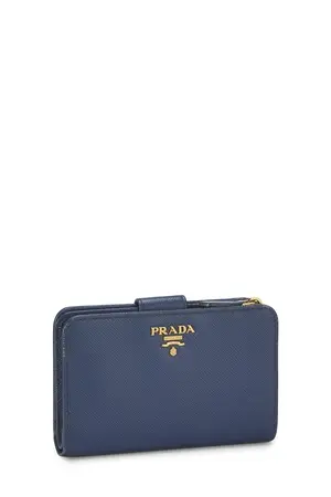 Prada Saffiano Compact Wallet