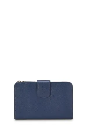 Prada Saffiano Compact Wallet