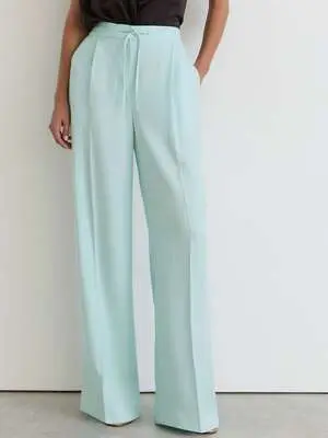 REISS Esther Wide-leg Drawstring Trousers