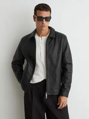 REISS Reiss Ortega Jacket Black