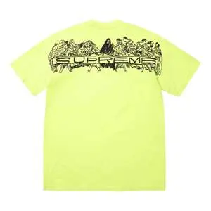 Supreme Ss26 Supper T-shirt - Bright Yellow