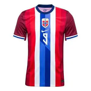 Nike Norway 24-26 Home Jersey - Red/blue/white