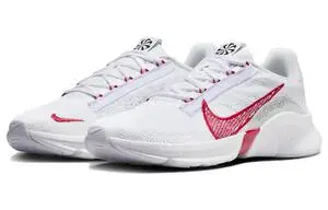 Nike Superrep Go 3 Flyknit 'next Nature' Sneakers - White/red