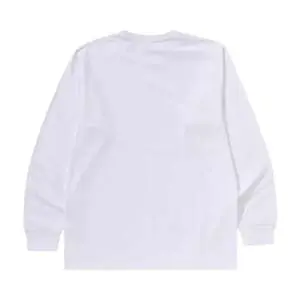 A BATHING APE College Long-sleeve T-shirt