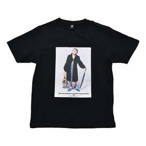 NEW BALANCE Essentials Grandma T-shirt Asia Sizing - Black