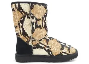 UGG Classic Short Reptile Calf Hair Boot Snakeskin