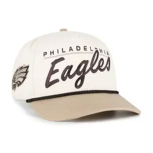 '47 Tan Philadelphia Eagles Neutral Terrain Hitch Rope Adjustable Hat - Natural