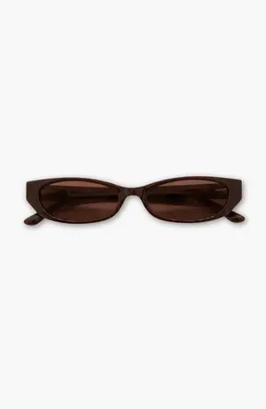 INDY Gisele Cat Eye Polarized Sunglasses - Brown