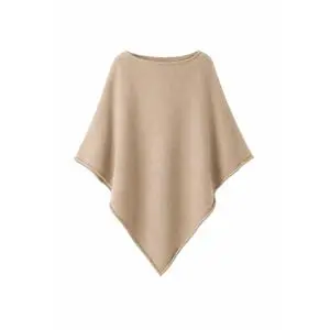 MIND TRAVELER Neutrals Poncho Lena - Beige