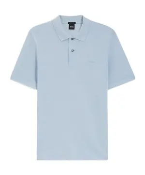 Hugo Boss Blue Polo Shirt - Light Blue