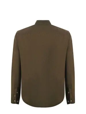 Hugo Boss Button-up Curved Hem Shirt