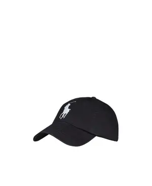 Polo Ralph Lauren Big Pony Chino Ball Cap - Black