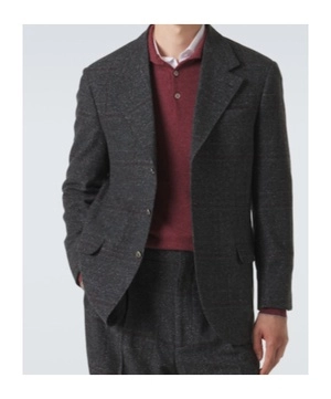 Brunello Cucinelli Checked Suit
