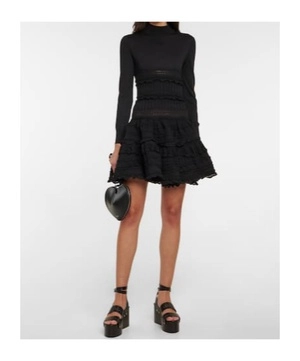 Alaïa Crinoline Wool Minidress