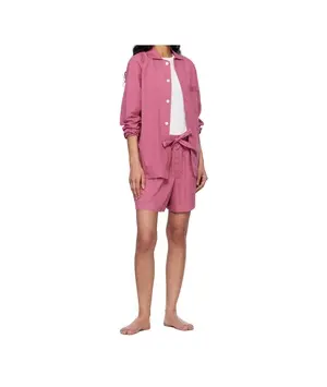 TEKLA Drawstring Pyjama Shorts