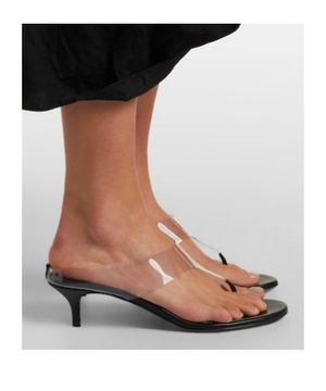 Magda Butrym Leather And Pvc Thong Sandals