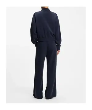 Hugo Boss Relaxed-fit Sweatshirt With Piping Details