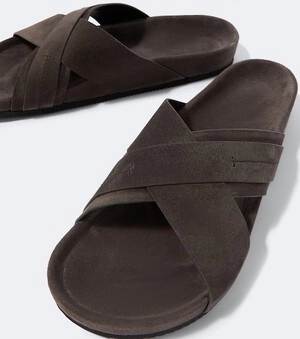 TOM FORD Suede Slides