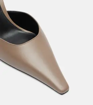 Victoria Beckham Sloan Leather Slingback High-heel Sandals