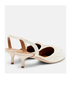Staud Alba Satin Slingback Pumps
