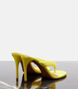Alaïa Padded High-heeled Sandals