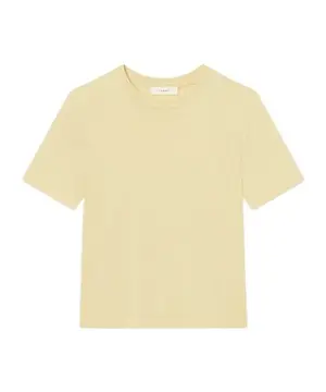 FRAME Crew-neck T-shirt - Cream