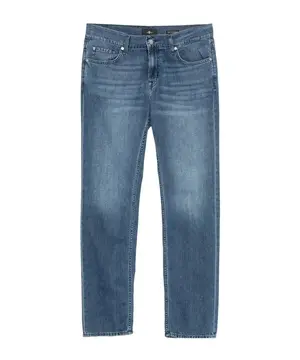 7 For All Mankind Faded-effect Jeans - Blue