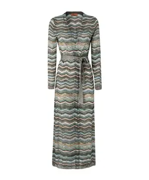 Missoni Zigzag-knit Sequin-embellished Cardigan