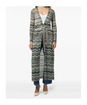 Missoni Zigzag-knit Sequin-embellished Cardigan