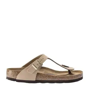 BIRKENSTOCK Gizeh Slides - Brown