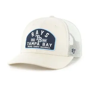 '47 Tampa Bay Rays Leland Adjustable Trucker Hat - Cream