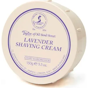 TAYLOR OF OLD BOND STREET Lavender Shaving Cream Bowl - White