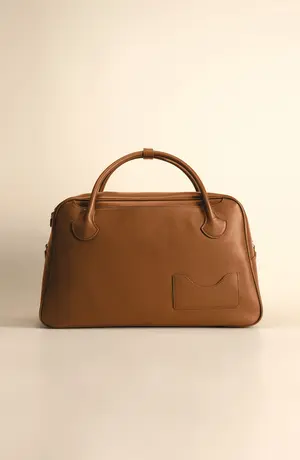 OLEADA Marina Carryall Laptop Bag - Cognac