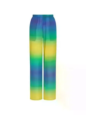 AMIR SLAMA Gradient Effect Straight Leg Trousers