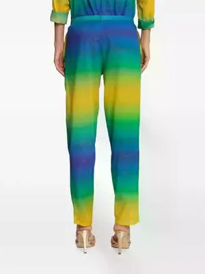 AMIR SLAMA Gradient Effect Straight Leg Trousers
