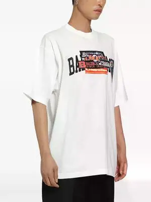 Balenciaga Bumper Stickers Medium Fit T-shirt