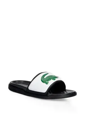 Lacoste Logo Appliqué Slides