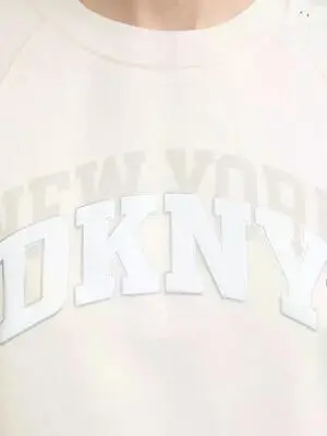 Dkny Logo-patch Raglan-sleeve Sweatshirt