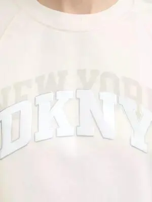 Dkny Logo Patch Raglan Sleeve Sweatshirt