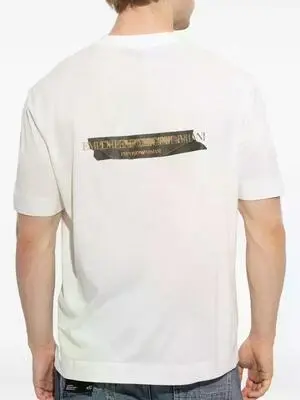 Emporio Armani Logo-patch Short-sleeve T-shirt